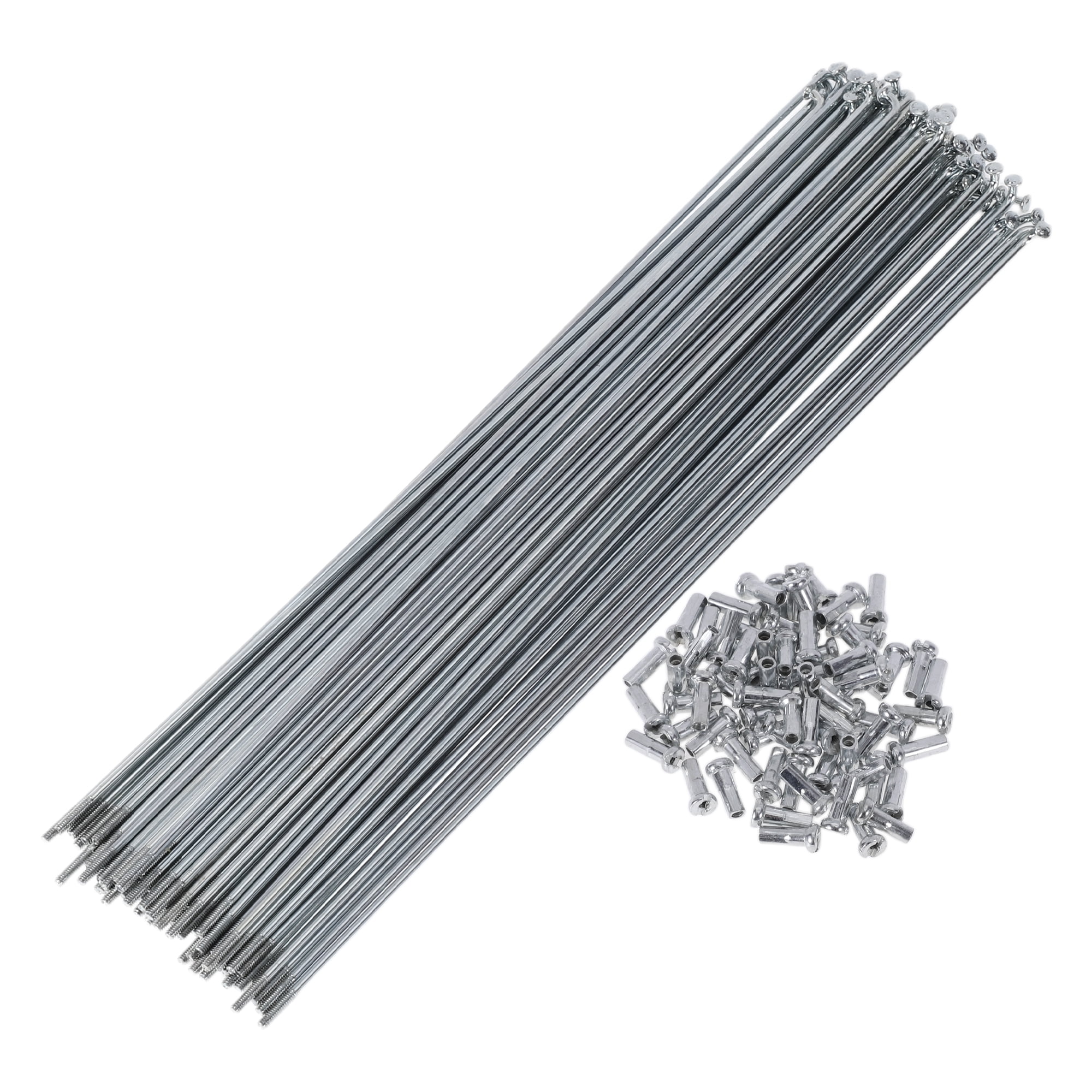 72 Set 14G Bicycle Spokes 249mm Bike Wheel Spokes Carbon Steel ...