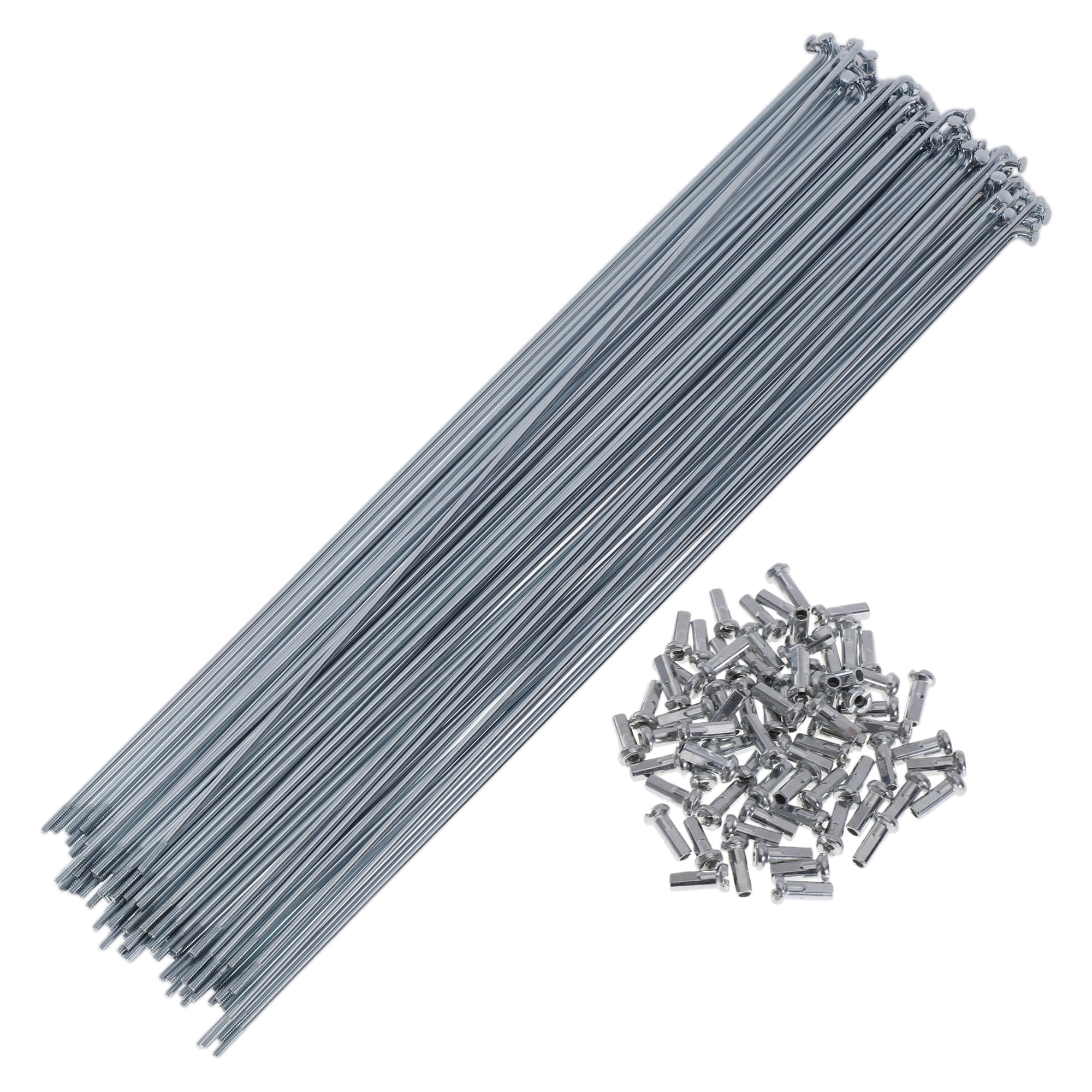 72 Set 14G Bicycle Spokes 283mm Bike Wheel Spokes Carbon Steel ...