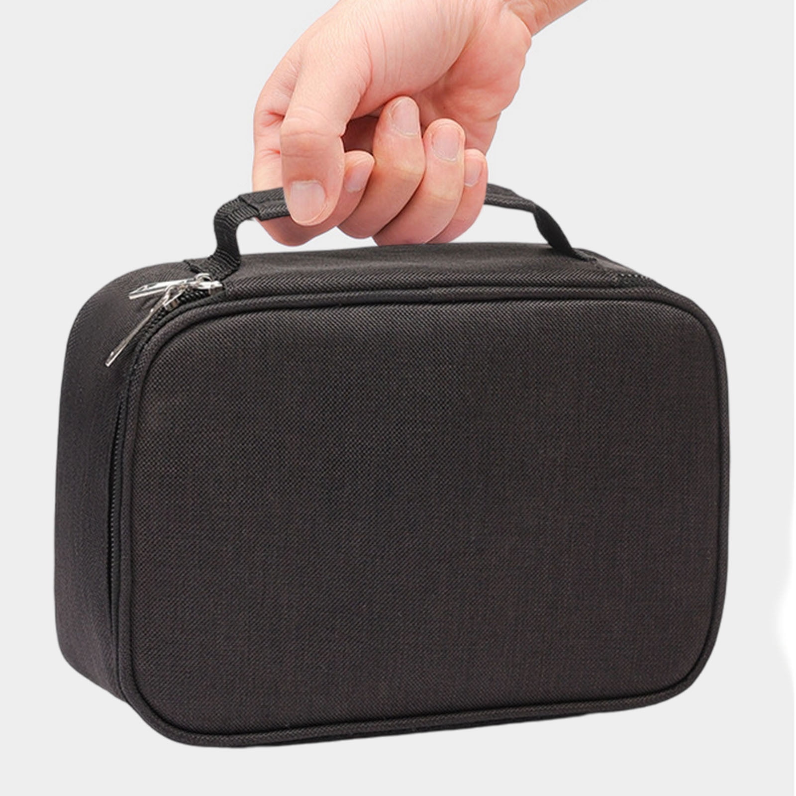 72-Slot Portable Art Supplies Case with 2 Detachable Dividers Zipper ...