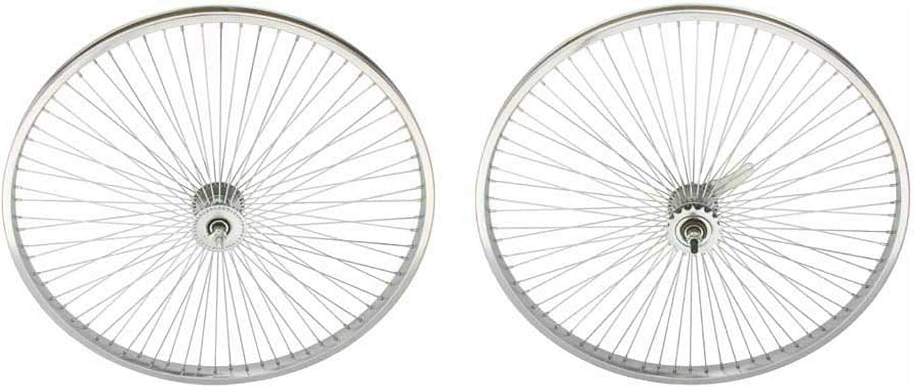 72 Spoke Wheel Set. Front and Back Coaster Wheel - Walmart.com