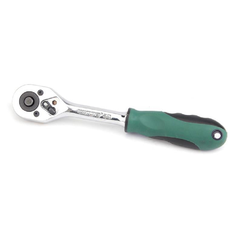 72 Teeth Mini 1/4" 3/8" 1/2" Spanner Single-Ended Torque Ratchet Wrench ...