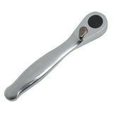 72 Tooth Mini Ratchet 1/4-Inch Square Drive Head Reversible Ratchet ...