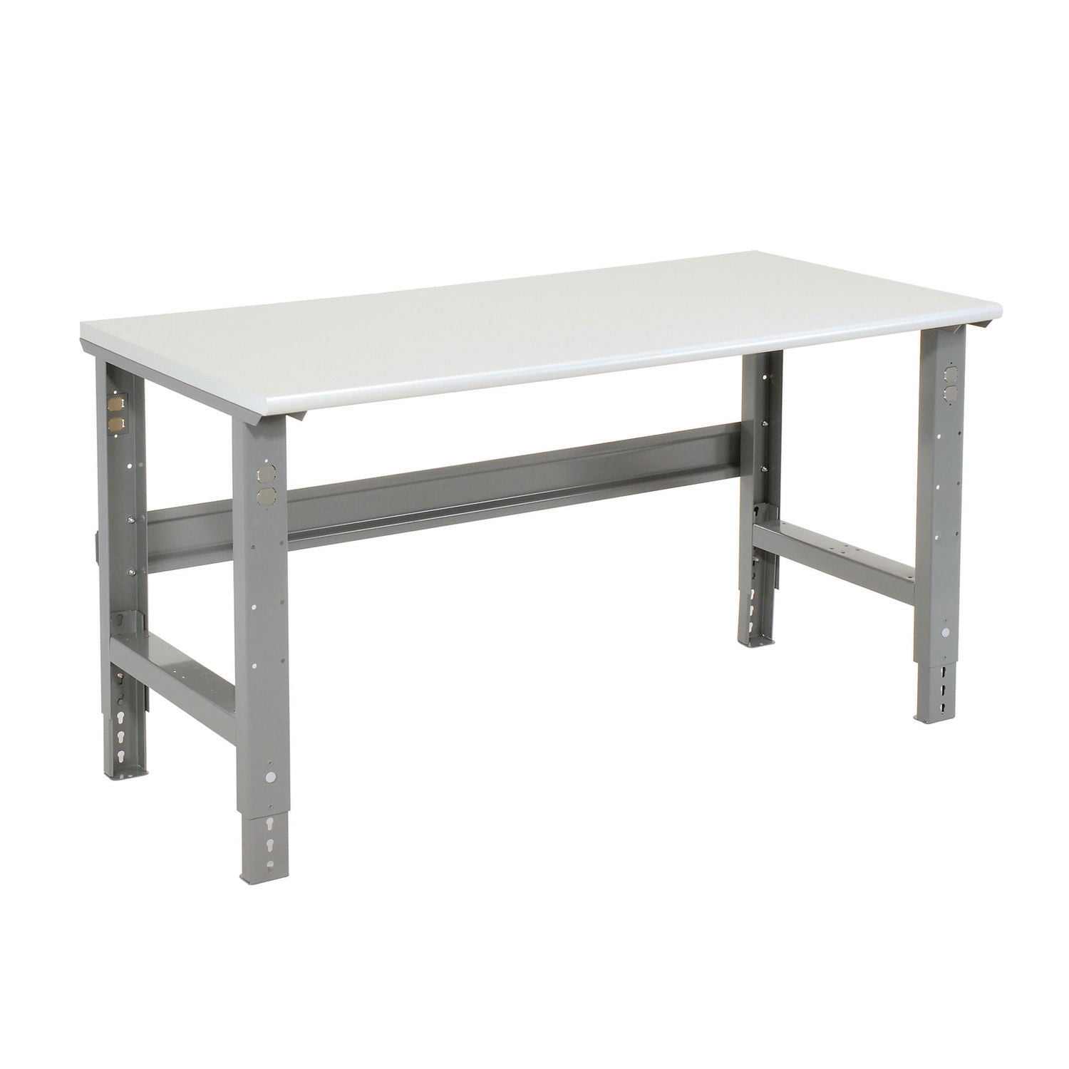 72"W X 30"D ESD Safety Edge Top Work Bench - 1-1/4" Top - Adjustable ...