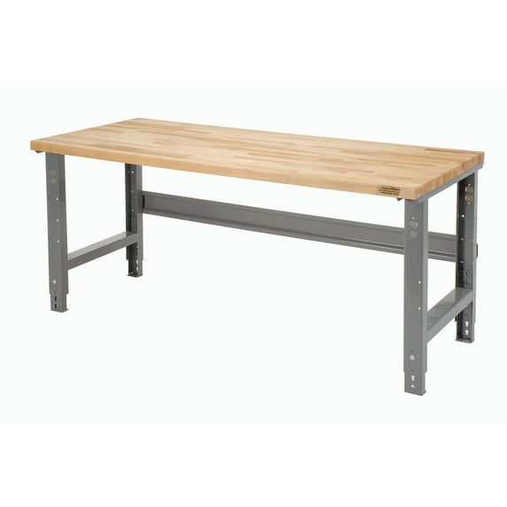 Global Industrial® WORK BENCH,72X30 ADJ HGT 183168 - Walmart.com
