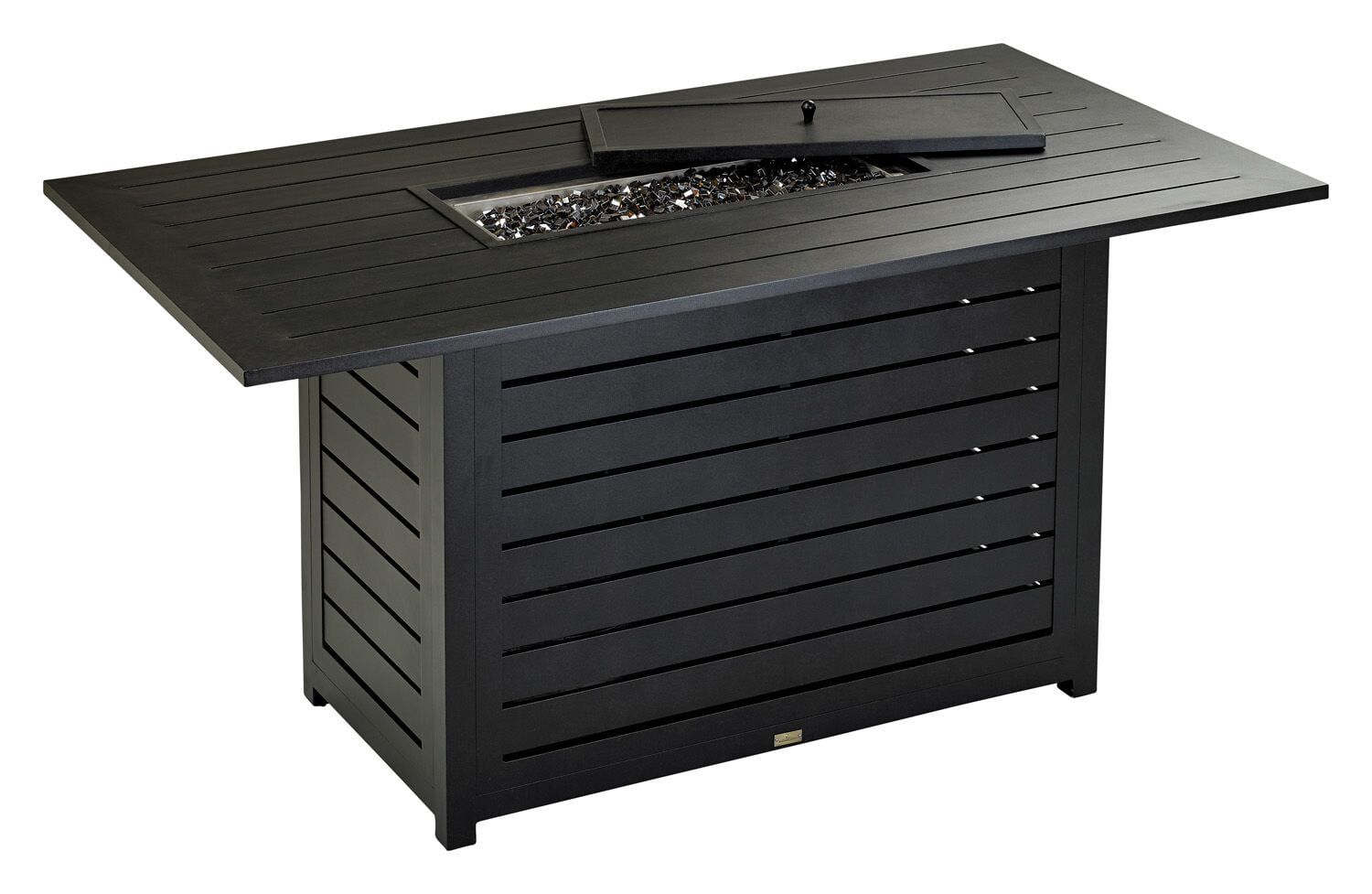 Patio Resorts 72 x 40 in. Regal Rectangle Aluminum Counter Table with ...