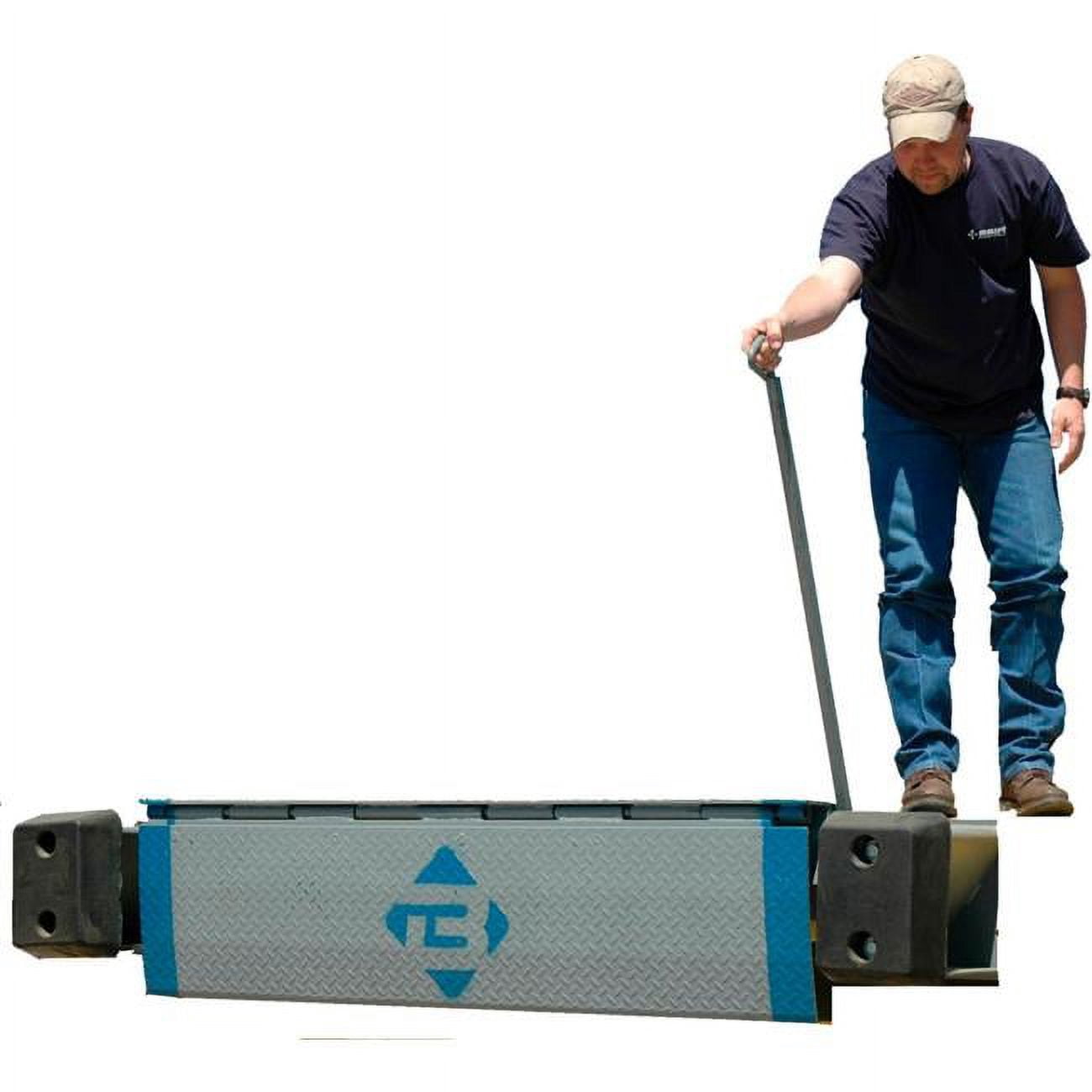 72 in. 20, 000 lbs EZ-Pull Mechanical Edge of Dock Leveler - Walmart.com