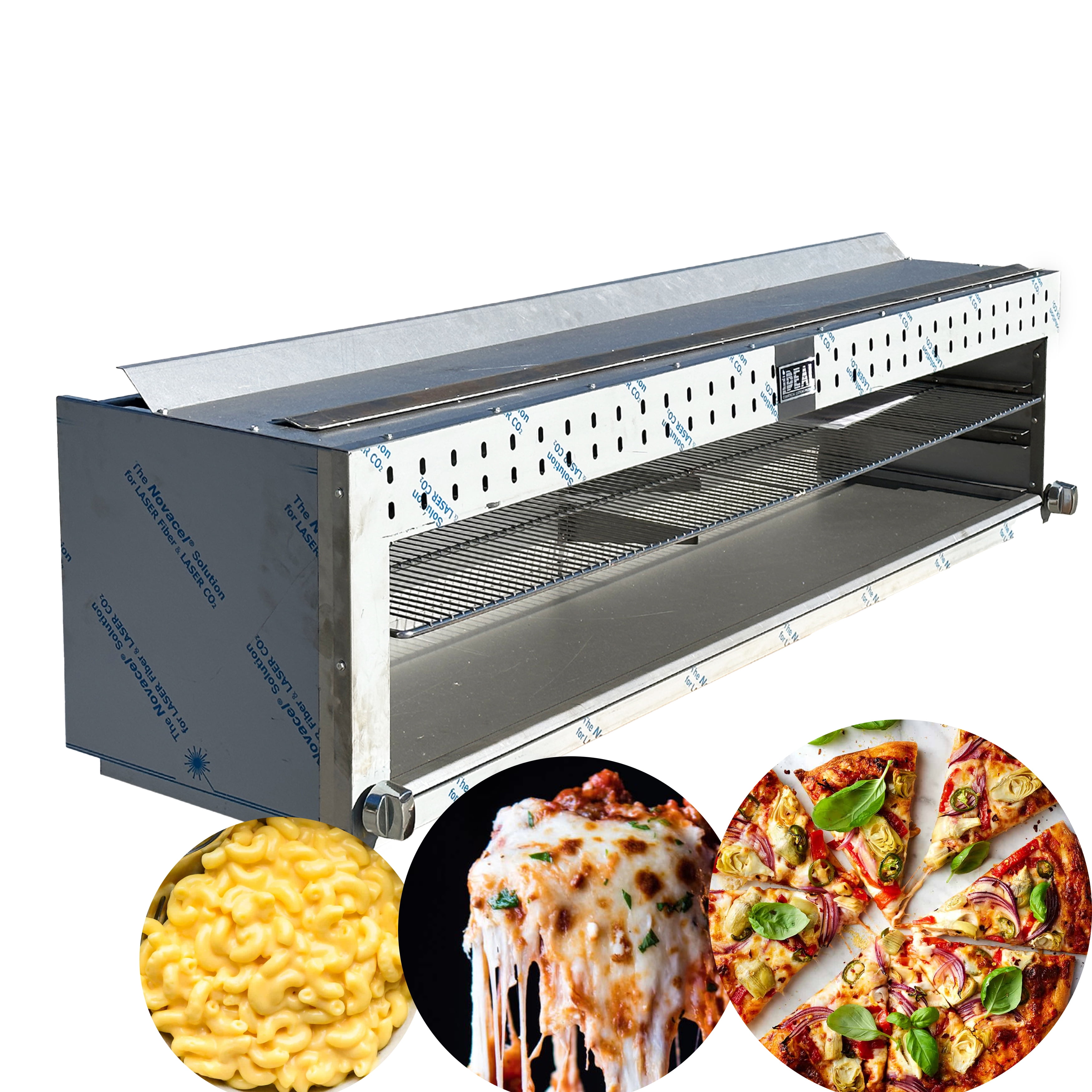72 in. Cheese Melter Broiler Oven Infrared burner Countertop Grill ...
