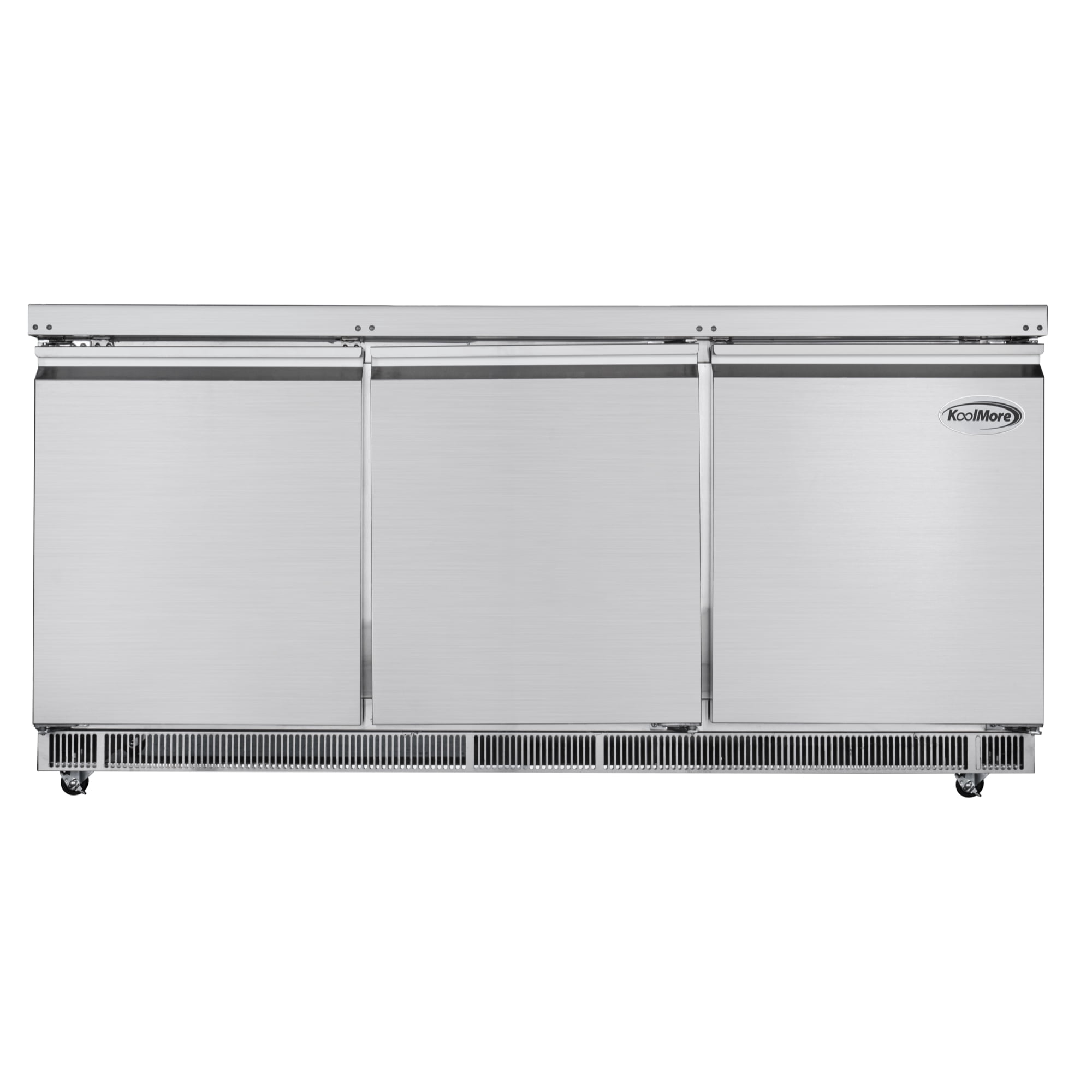 72 in. Commercial Refrigerated Prep Station Cold Table, Stainless-Steel ...