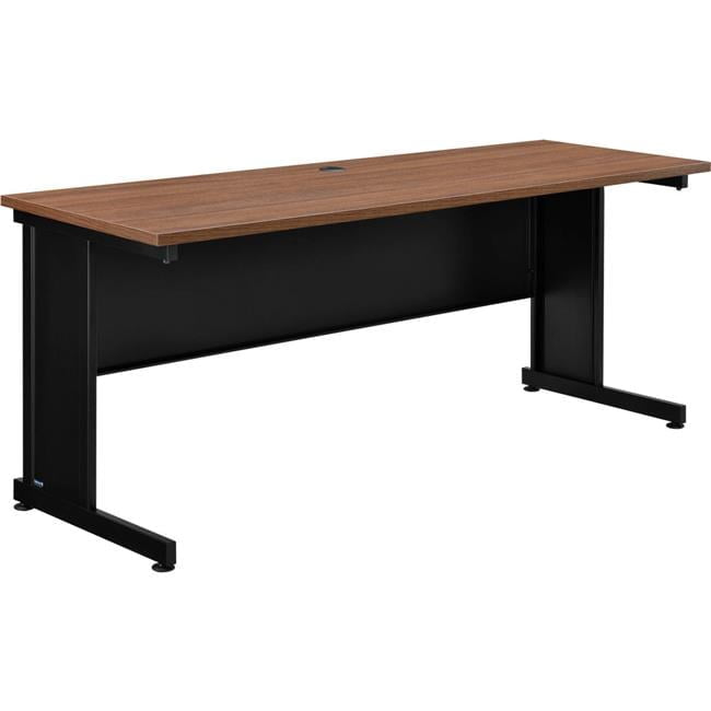 72 in. Interion Desk, Walnut - Walmart.com