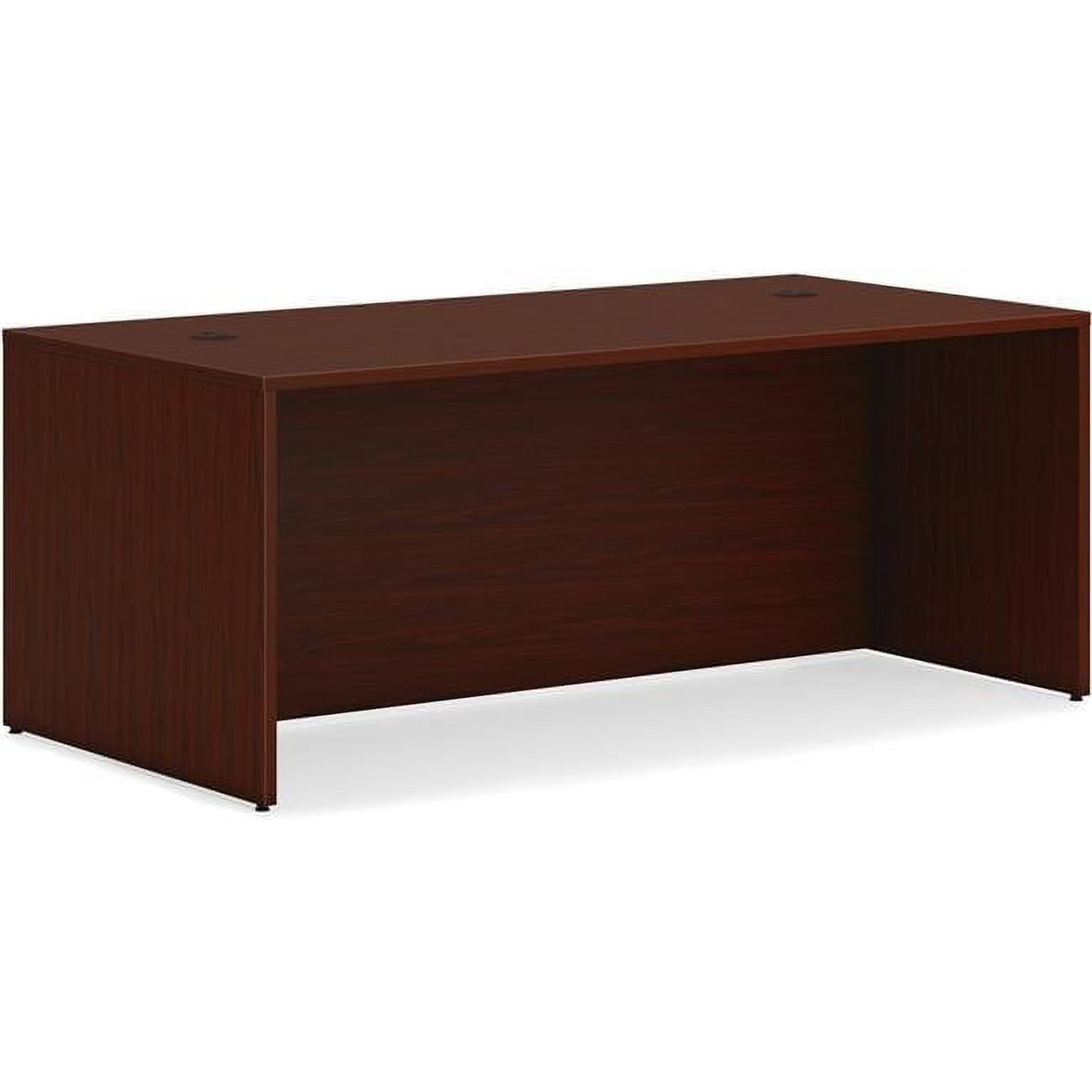 72 in. Mod Desk Component, Slate Teak Laminate - Walmart.com
