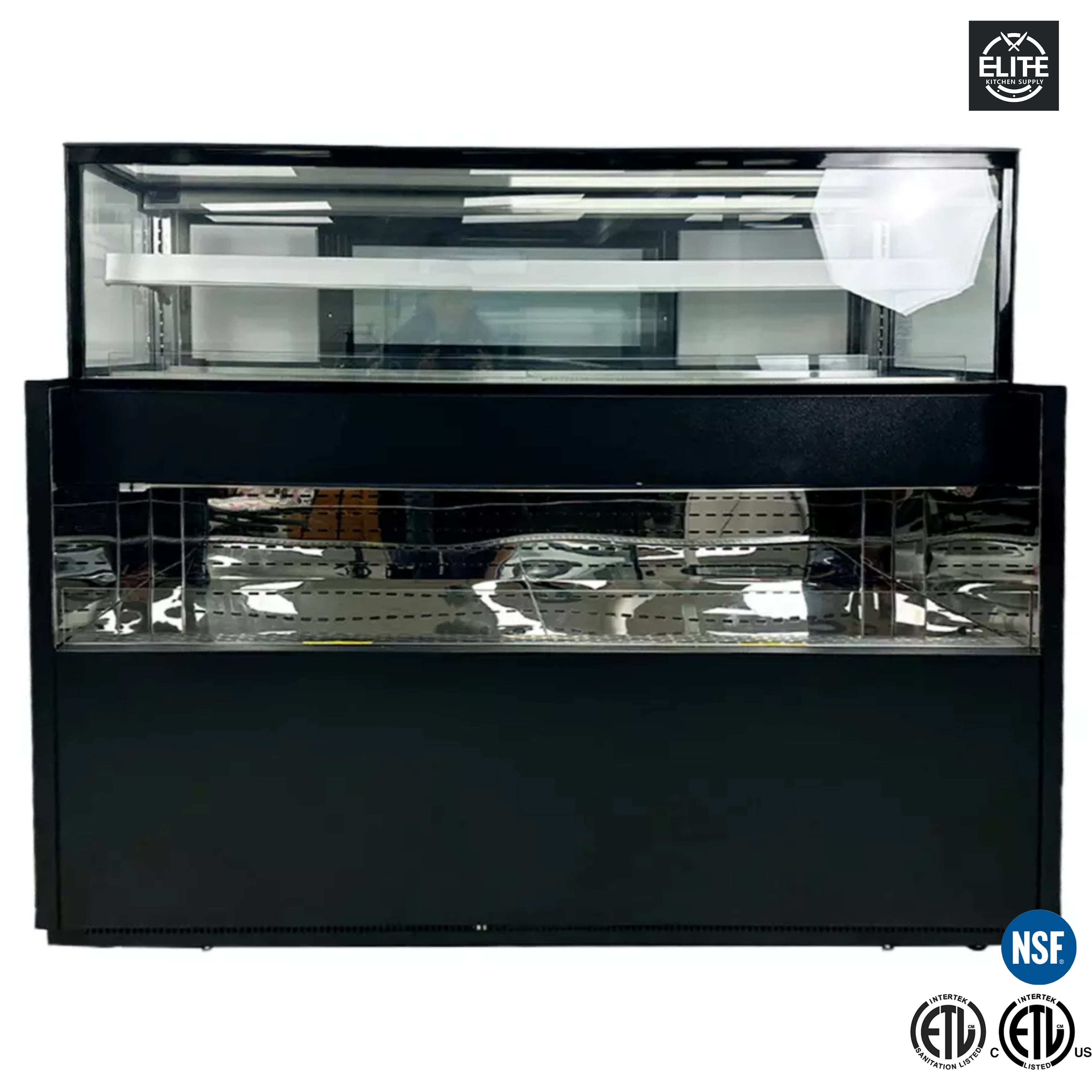 72 in. Open Air Display Case Refrigerator, Refrigerated Open Air ...