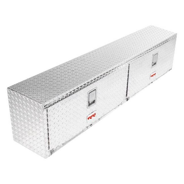 72 in. Standard Double Doors Top Mount Tool Box - Aluminum - Walmart.com