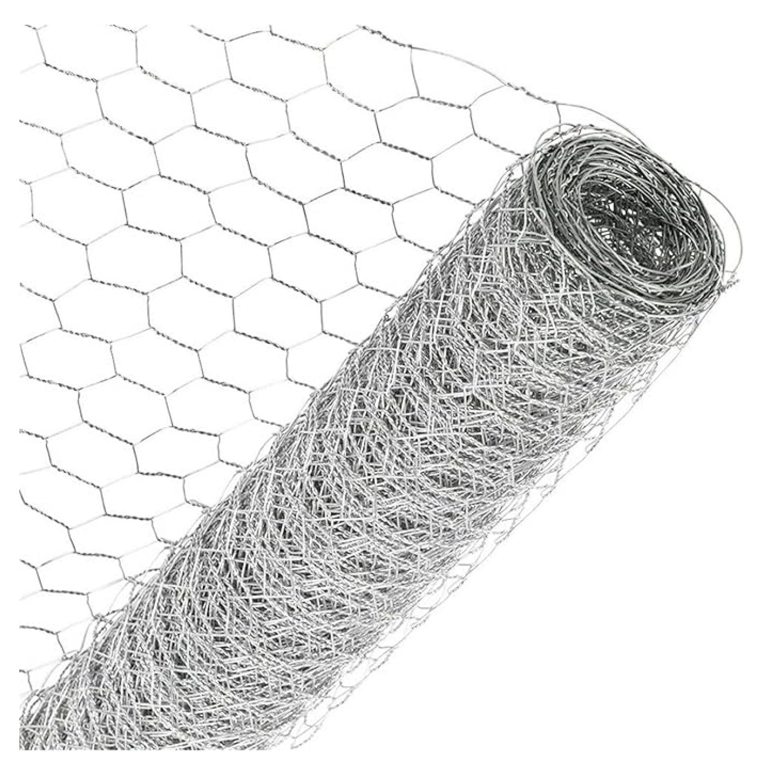 72 in x 50 ft, 2 inch Metal Mesh Pencing, Chicken Wire Fencing ...