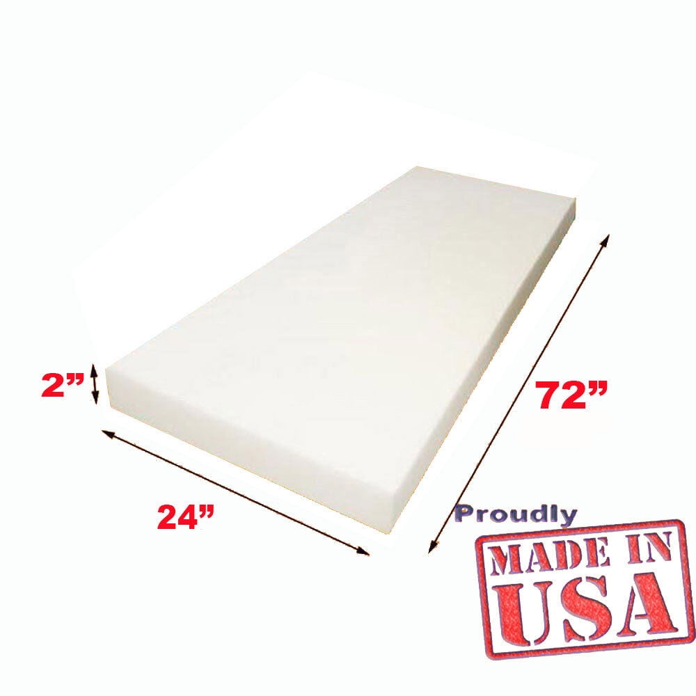 72 inches Length High Density Seat Upholstery Foam Cushion Replacement ...