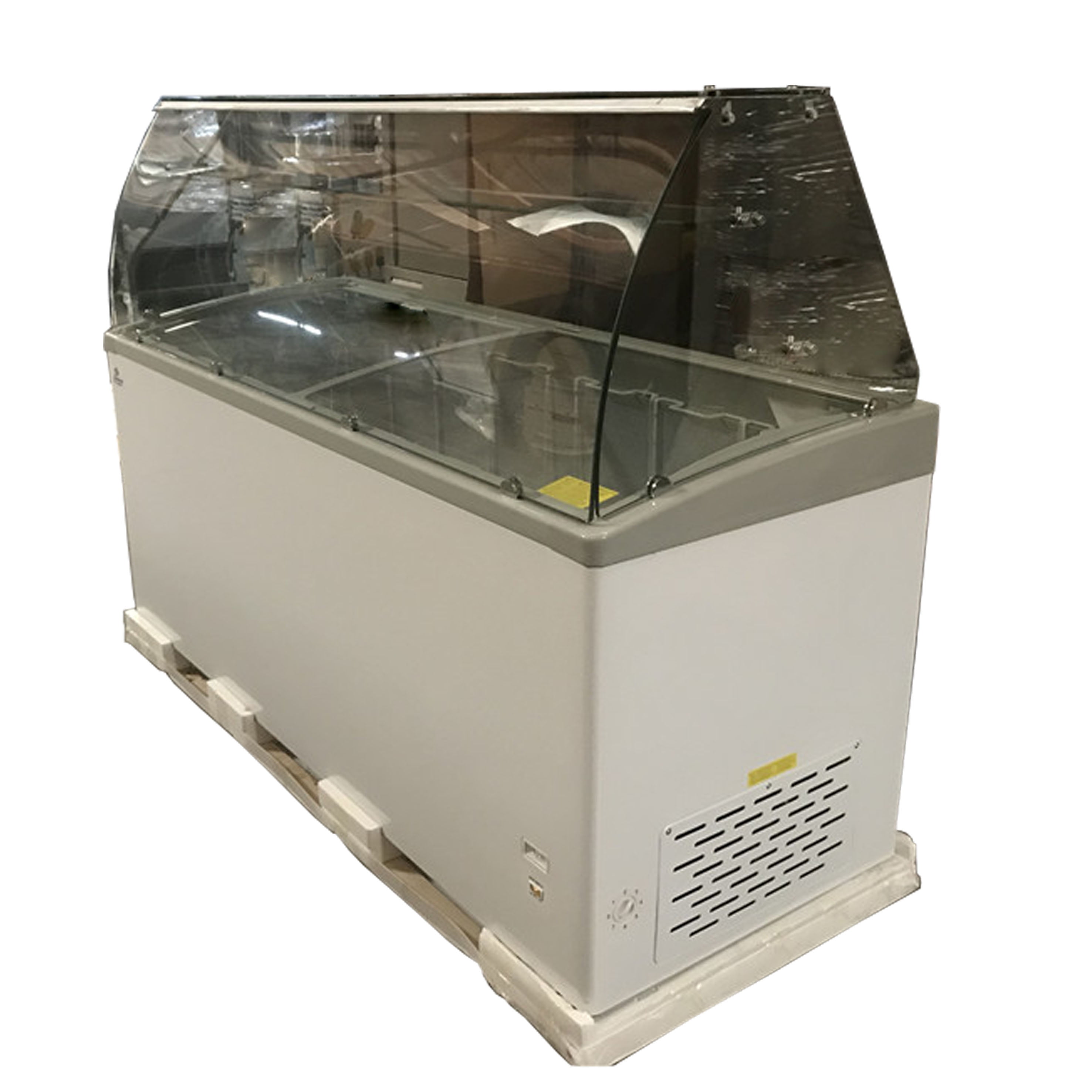 NSF 72in Ice Cream Popsicle Display Freezer SD651S with Rack ...