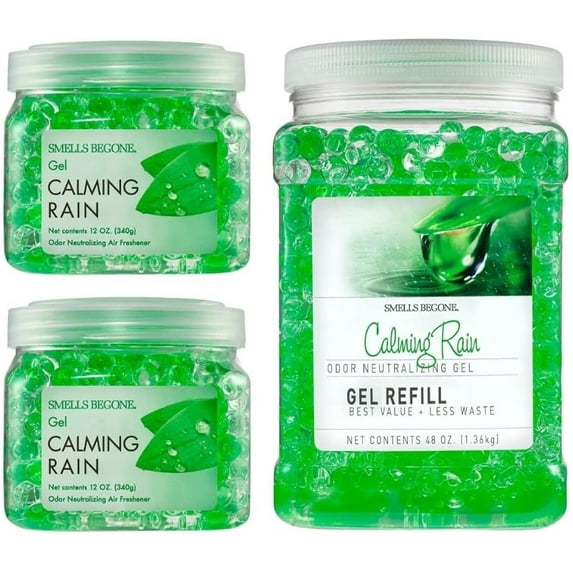 72 oz Odor Eliminator Gel Value Pack - Air Freshener - Absorbs ...