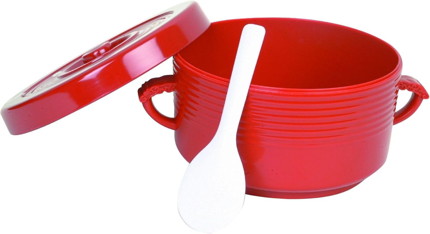 72 oz. Rice Container with Handles Rice Spoon included Plastic Body and ...