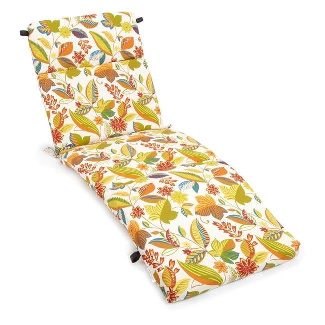72 x 24 in. Patterned Polyester Outdoor Chaise Lounge Cushion, Skyworks ...
