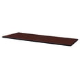 72" x 30" Rectangle Laminate Table Top- Mahogany/ Mocha Walnut ...