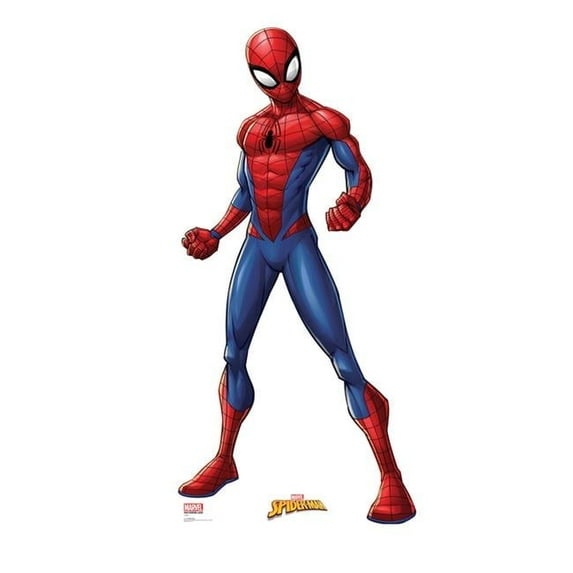 72 x 35 in. Spider-Man - Marvel Comics Cardboard Standup - Walmart.com