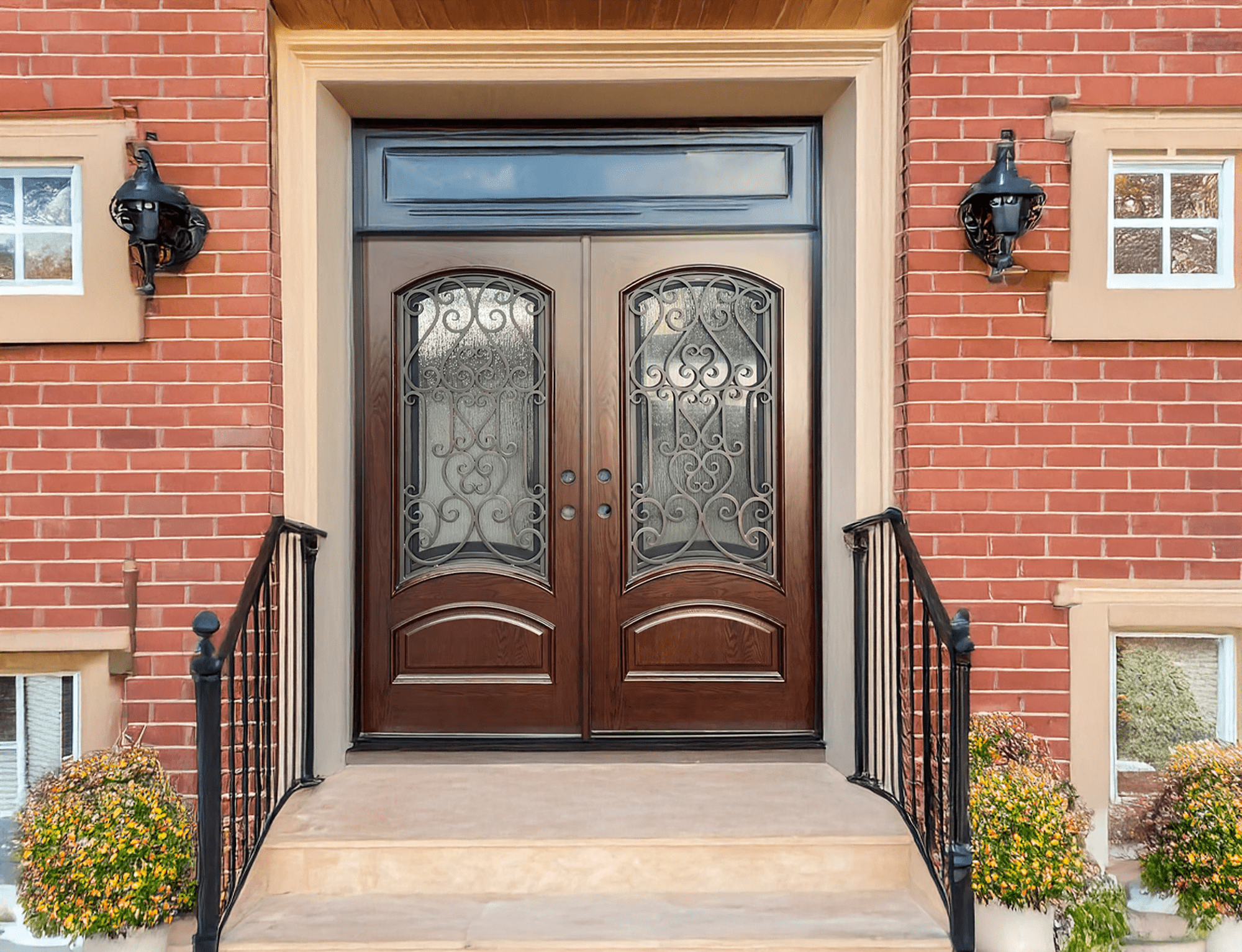 72" x 80" Environment Damage Resistant Polyurethane Composite Exterior ...