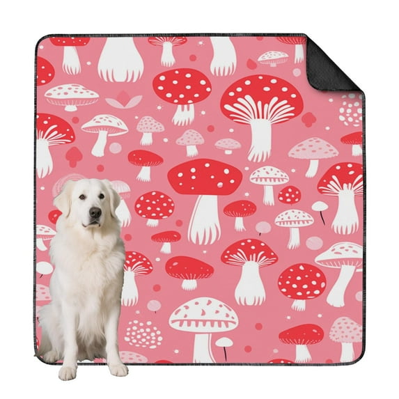 72"x72" Premium Reusable Pee Pads for Dogs, Washable Crate Liner with ...