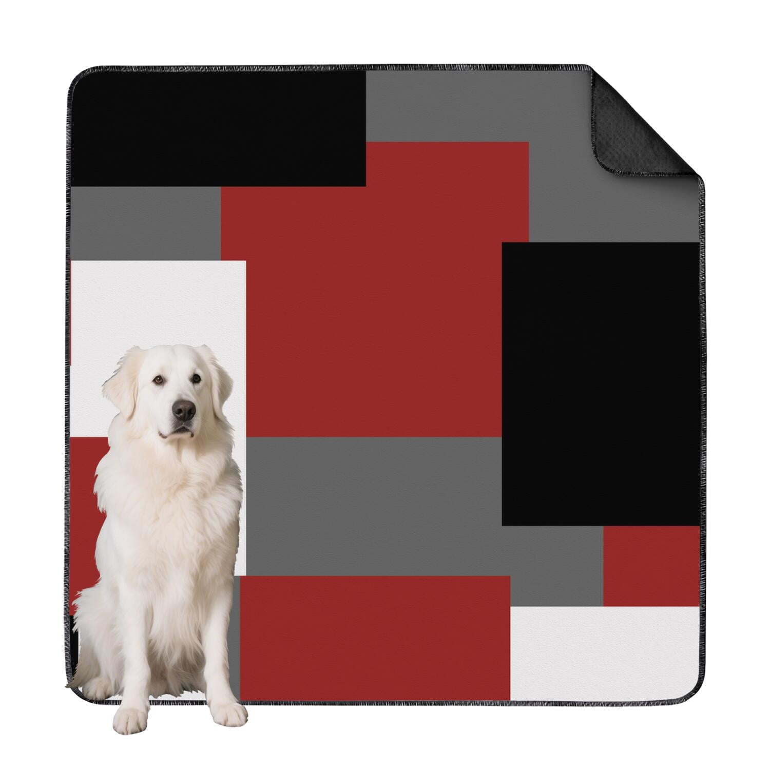 72"x72" Reusable Potty Pads for Dogs, Leopard Print Washable Pee Pads ...