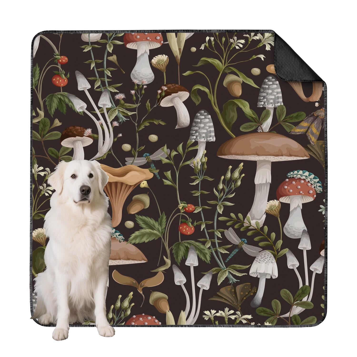 72"x72" Washable Crate Liners for Dogs, Reusable Potty Pads with Non ...
