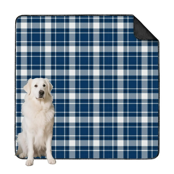 72"x72" Washable & Reusable Dog Pee Pads, Leopard Print Non-Slip Potty ...