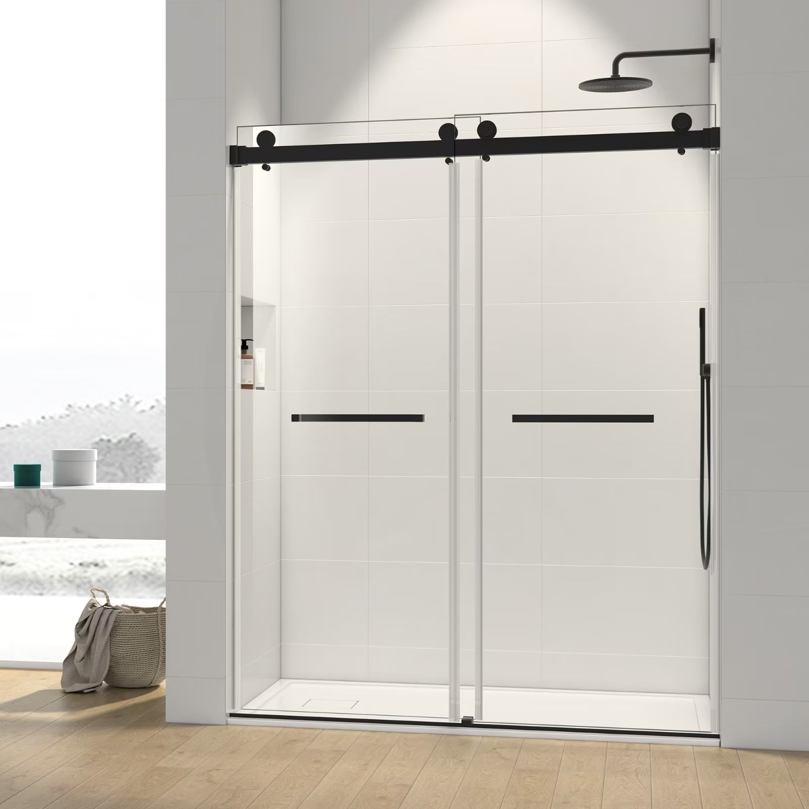 Double Sliding Shower Door