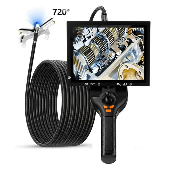 720° 4-Way Rotation Articulating Borescope IP67 Probe Automotive ...