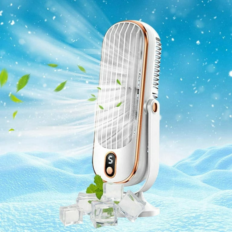 720 Flippable Bladeless Tower Fan Oscillating Silent Fan with 5 Modes Energy Efficient for Bedroom Office White