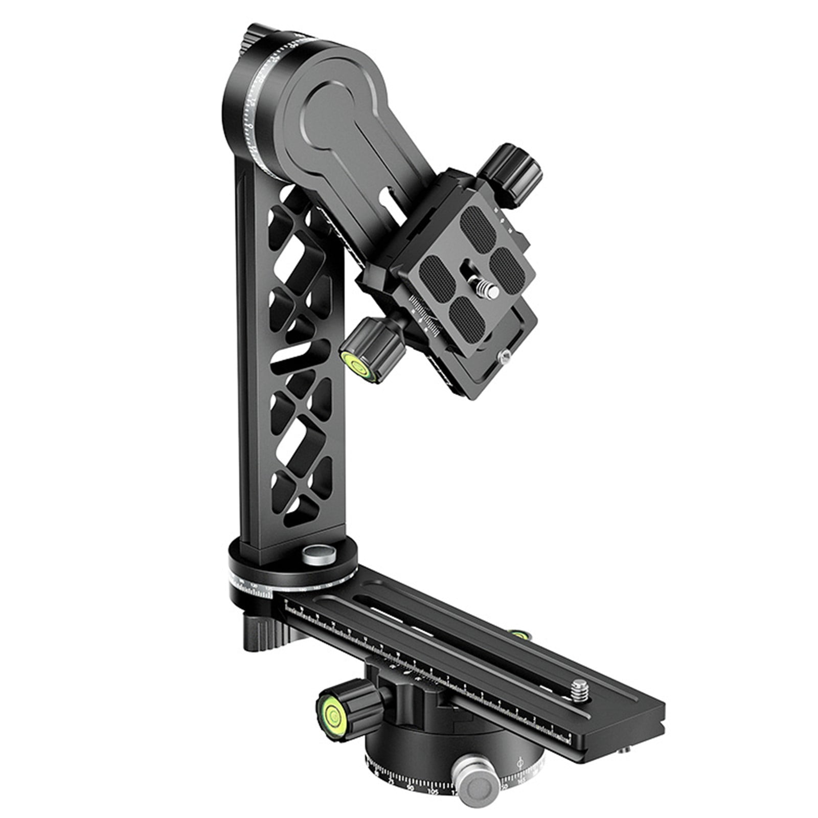 720° Panorama Tripod Head Rotating Plate Aluminum Ball Head with Quick ...