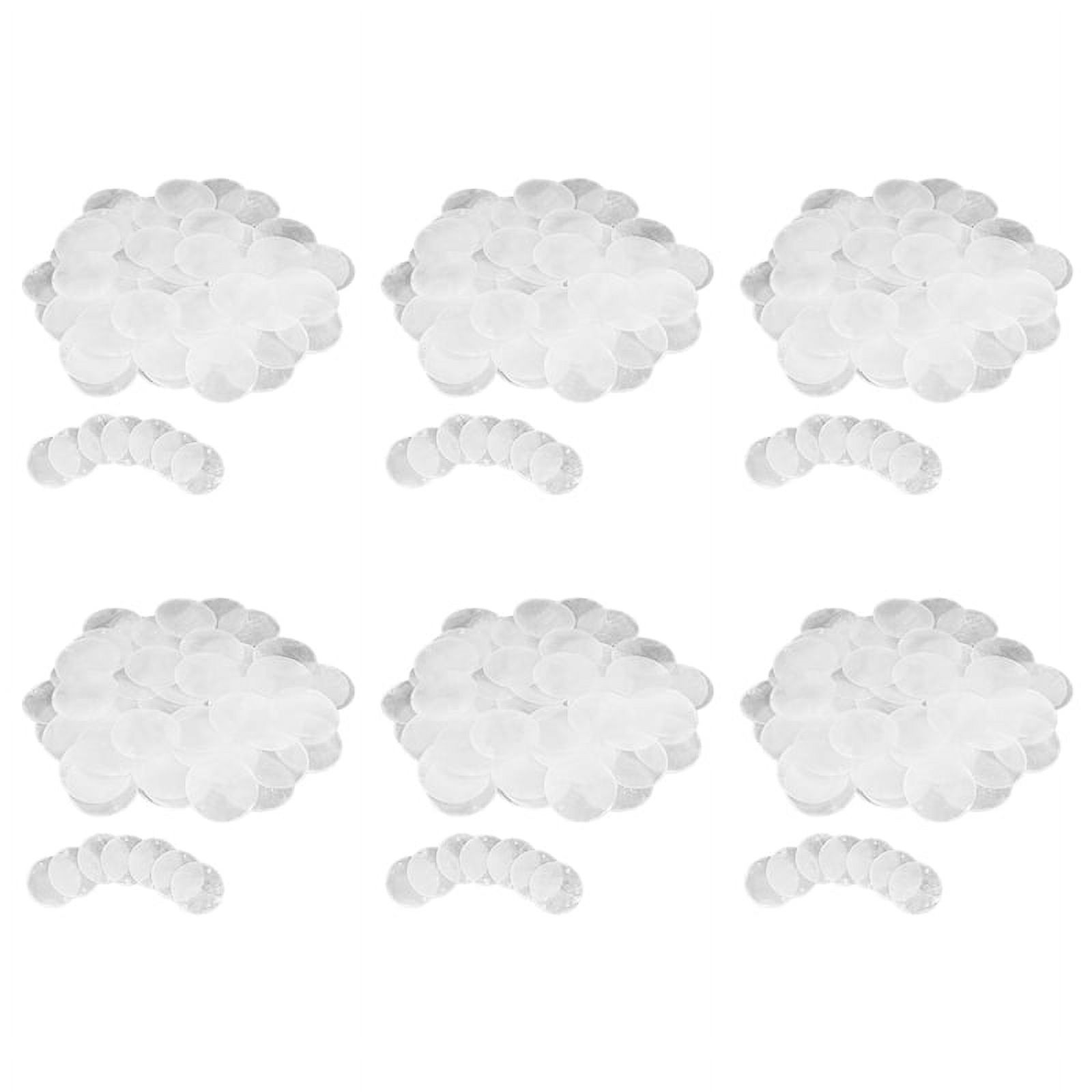 720 Pcs Round Natural Shells Capiz Sea 2 Inch Oyster for Crafting with ...