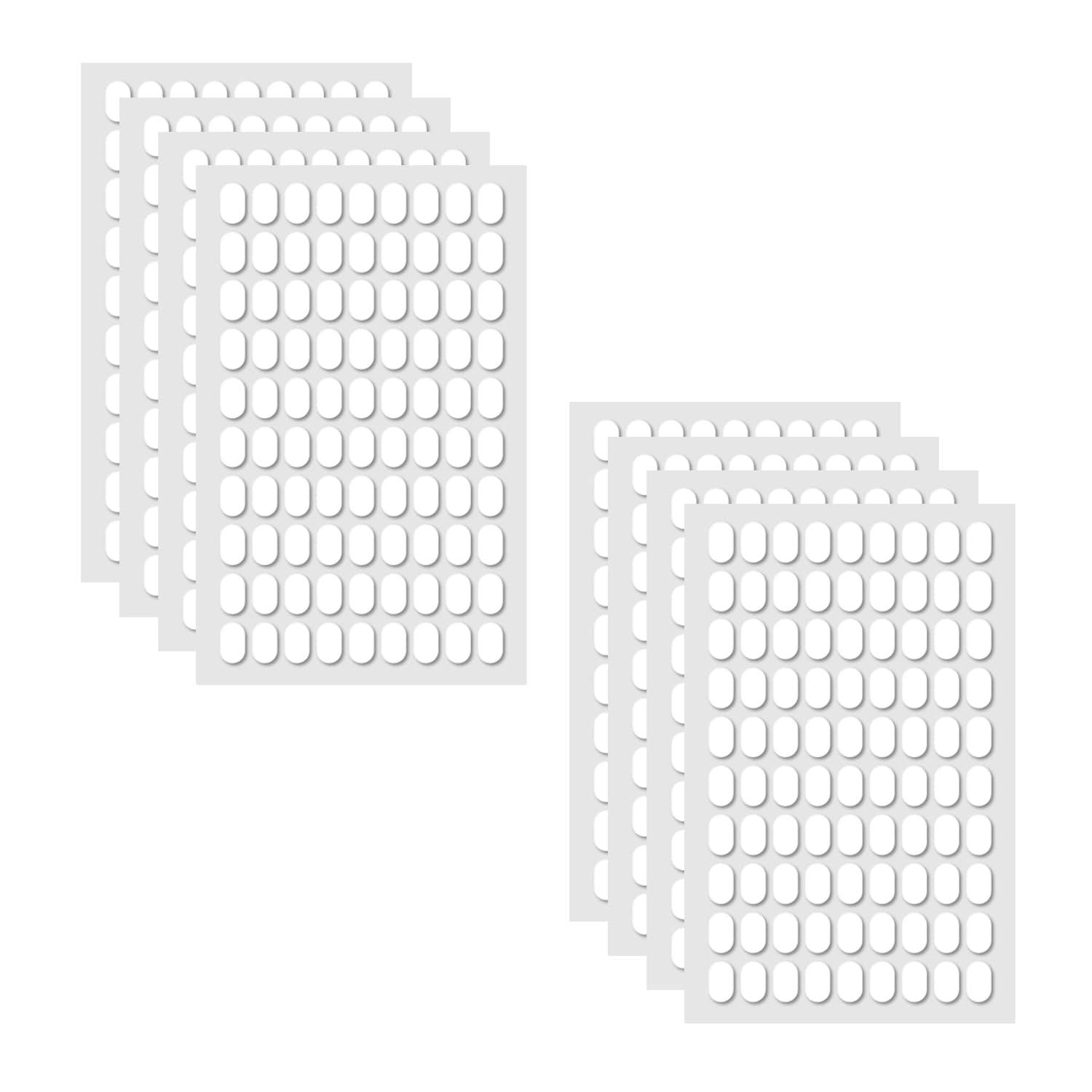 720 Pcs Sticky Tack Poster Stickers, Double Sided Sticky Round Clear ...