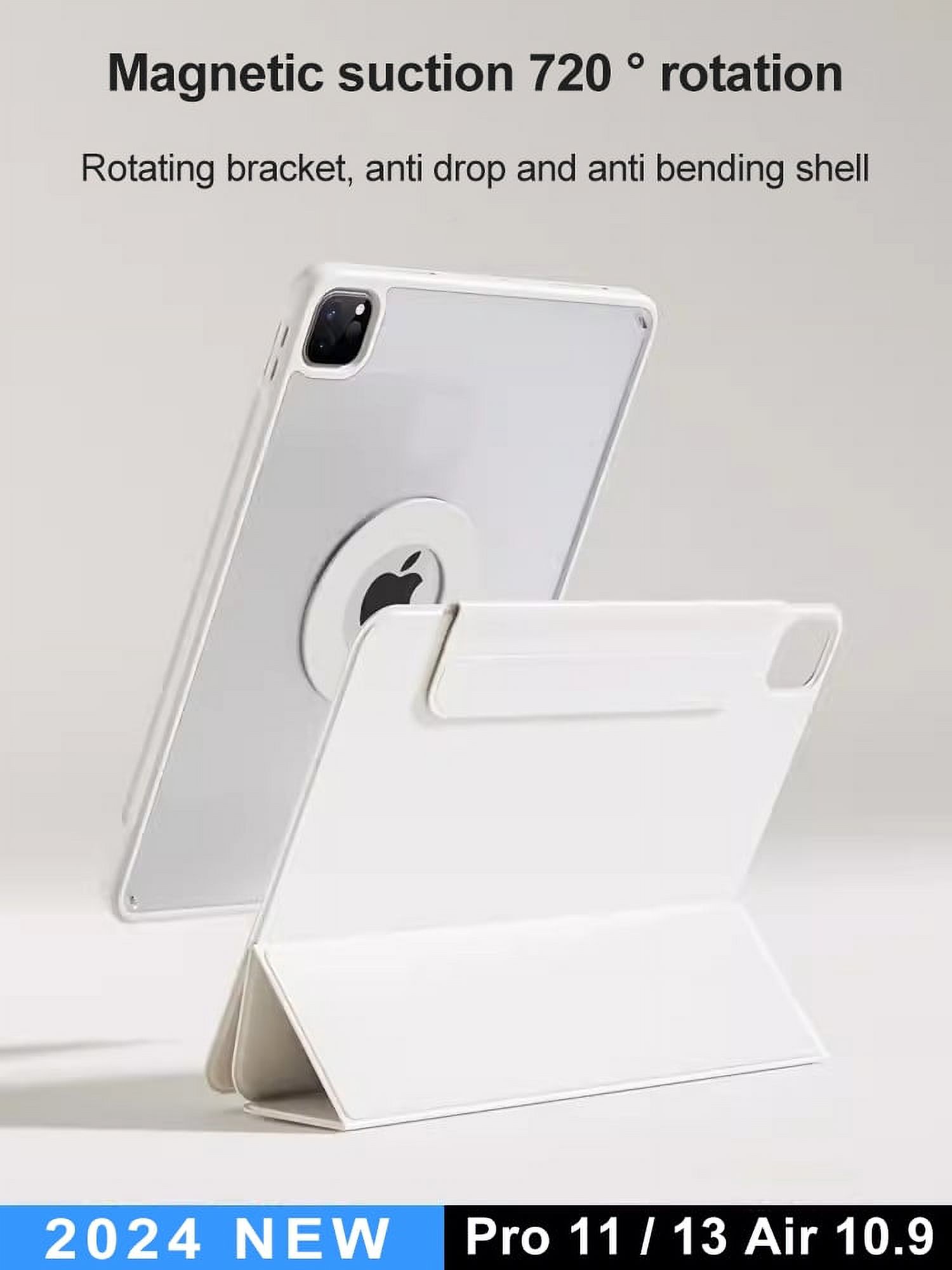 720° Rotate Tablet Case for iPad Pro 13 M4 Cover for M2 Air 11 4th 3rd ...