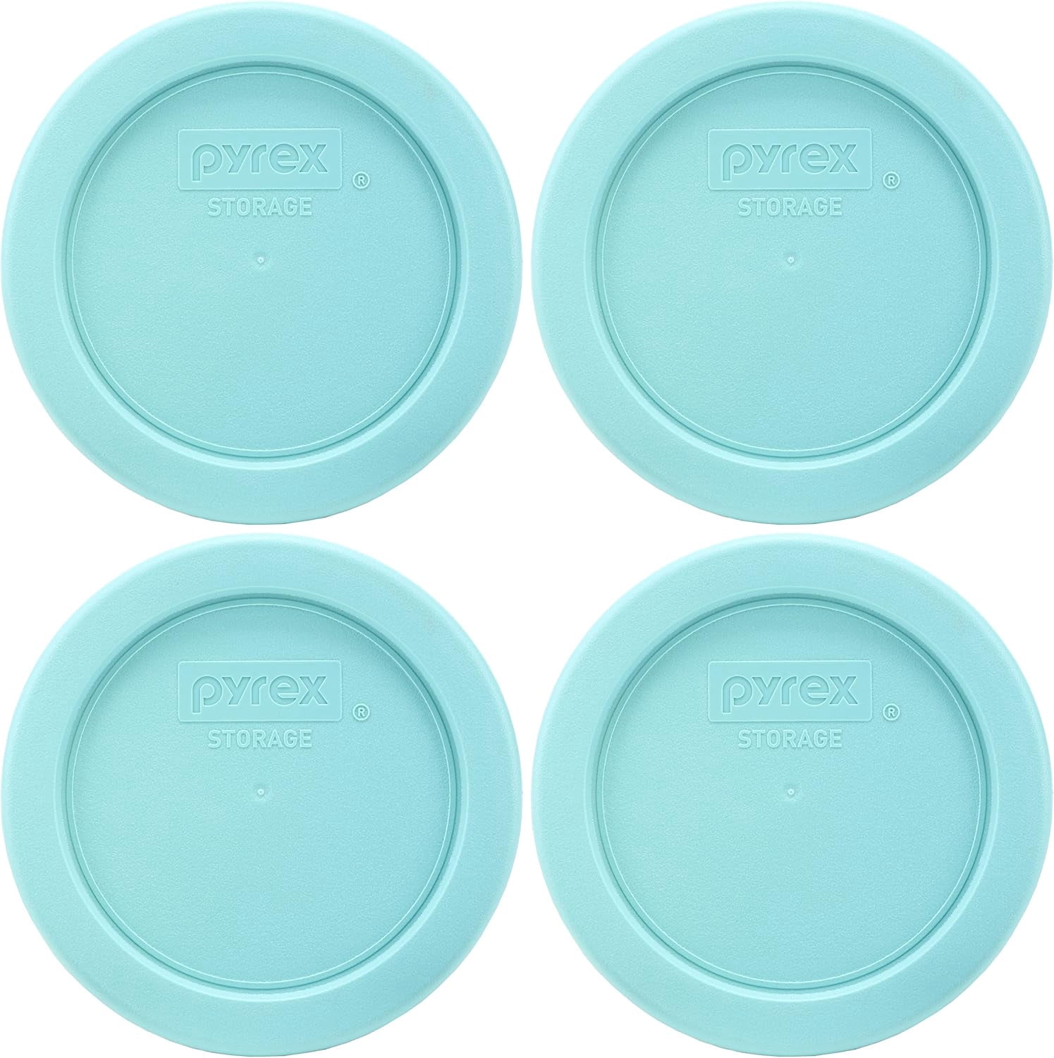 7202-PC Jade Dust Green Round Plastic Replacement Food Storage Lid ...