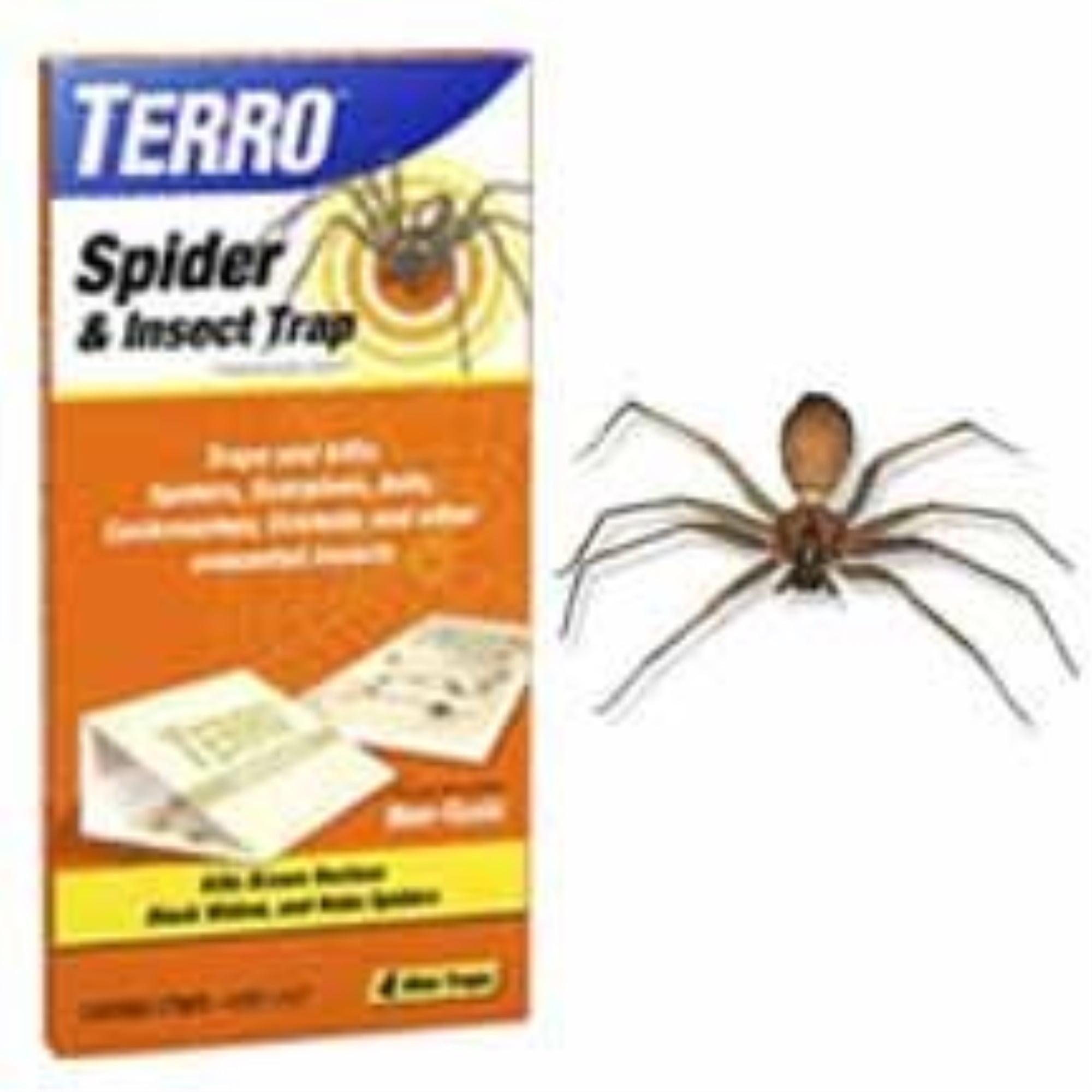 BIG H PRODUCTS Brown Recluse Spider Traps, Sticky Glue Pest Control, 3. ...