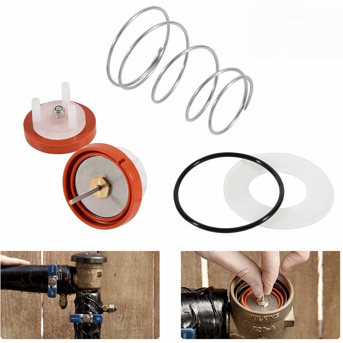 720A RK1-720A Pressure Vacuum Breaker Repair Kit for the Wilkins 1 ...