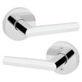 Kwikset Milan Round Passage Lever Doorknob Polished Chrome - Walmart.com
