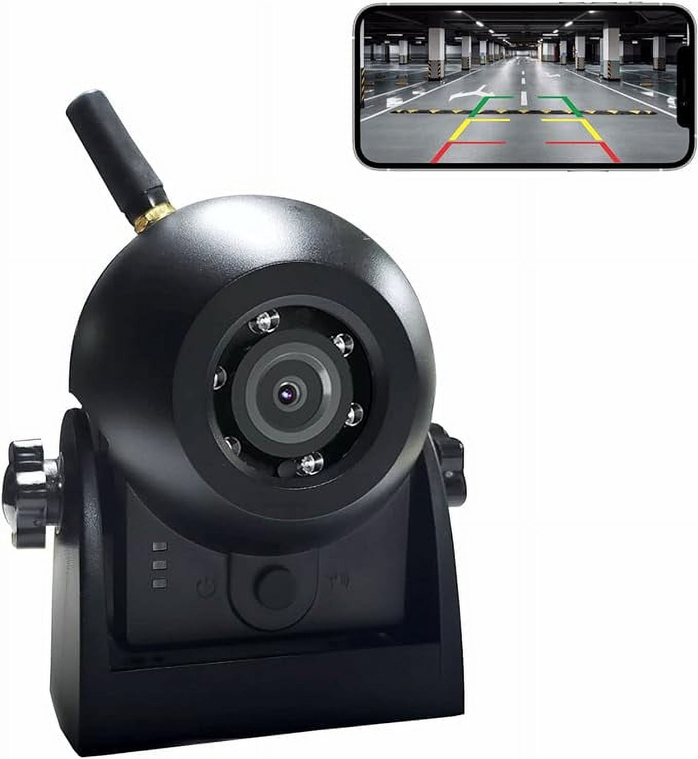 MHCABSR 720P WiFi Backup Camera, Wireless Magnetic Reversing Camera ...