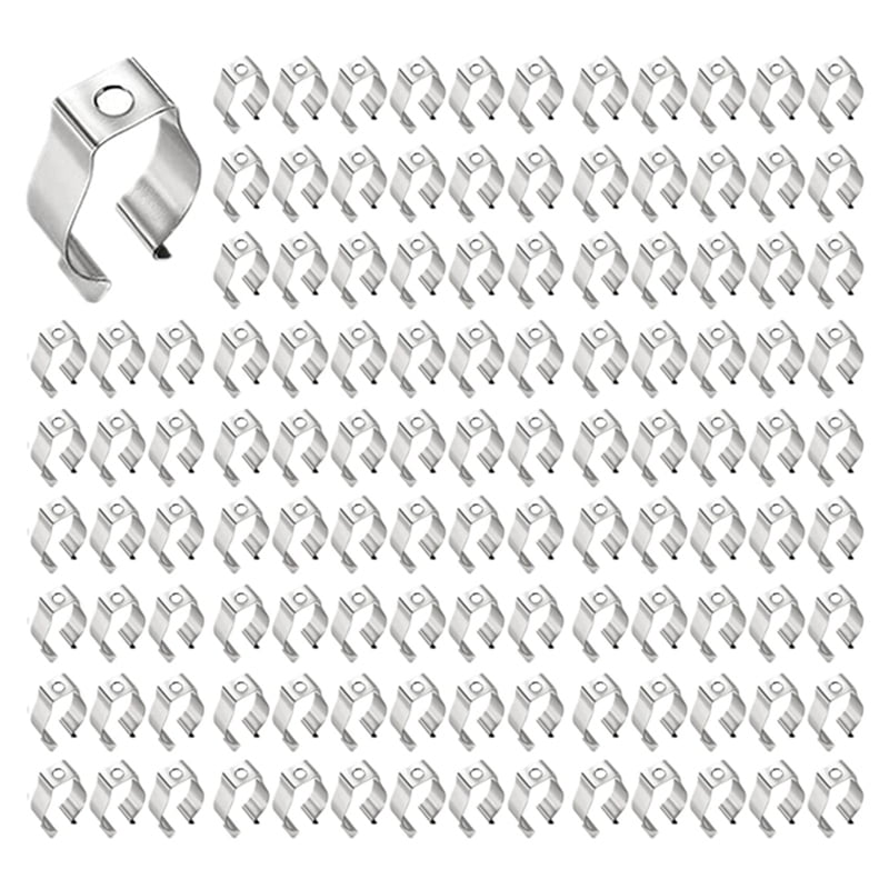 720Pcs T8 LED Light Bulbs U Clips Holder Fluorescent Tube Lamp Bracket ...