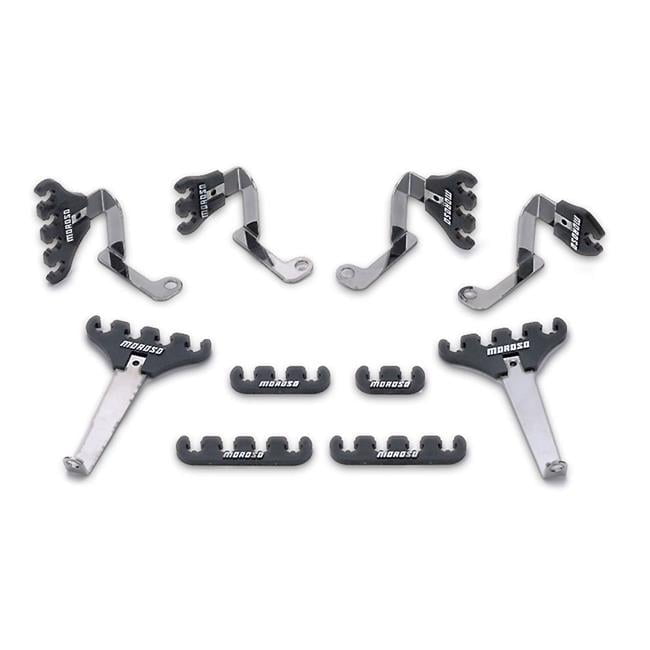 72133 Spark Plug Wire Loom Kit for Small Block Ford, Black - Walmart.com