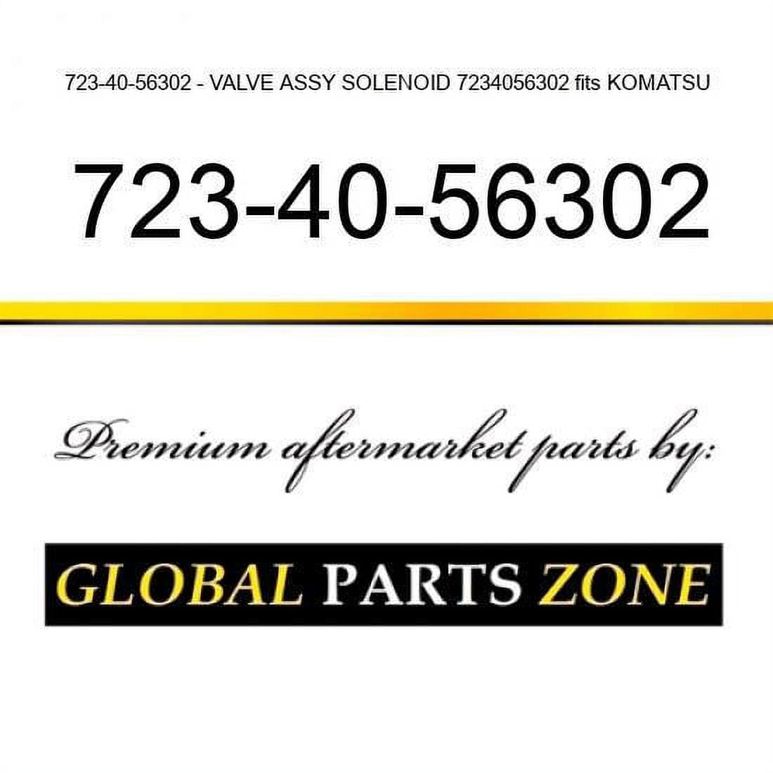 723-40-56302 - VALVE ASSY, SOLENOID 7234056302 fits KOMATSU - Walmart.com