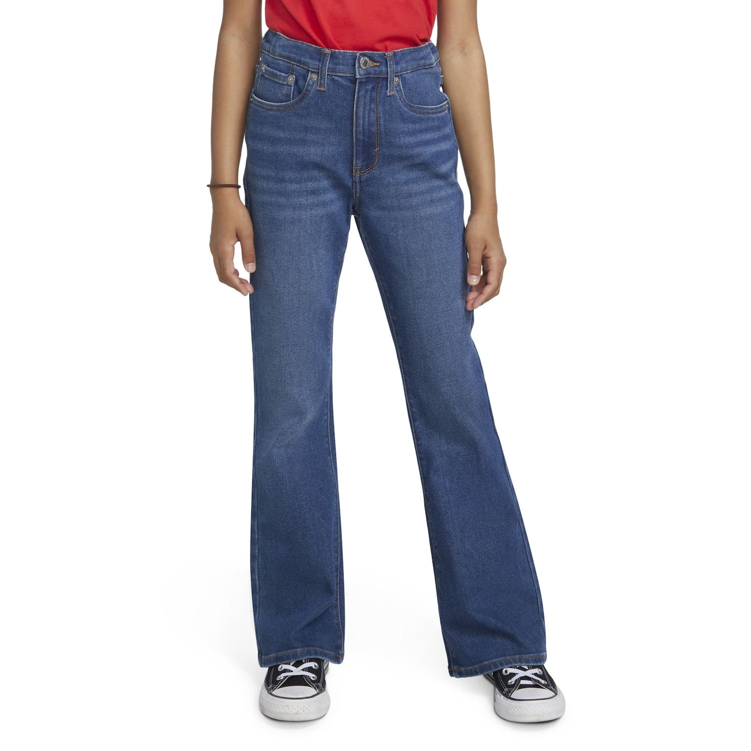 Girls 7-16 Levi's® 726 High Rise Flare Jeans Color: Double Talk Size ...