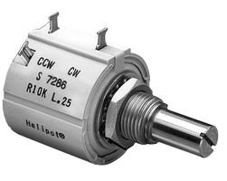7286R100L.25 7286 Series Ø 7/8 inch 100 Ohm ±5% 2 W Multi-Turn ...
