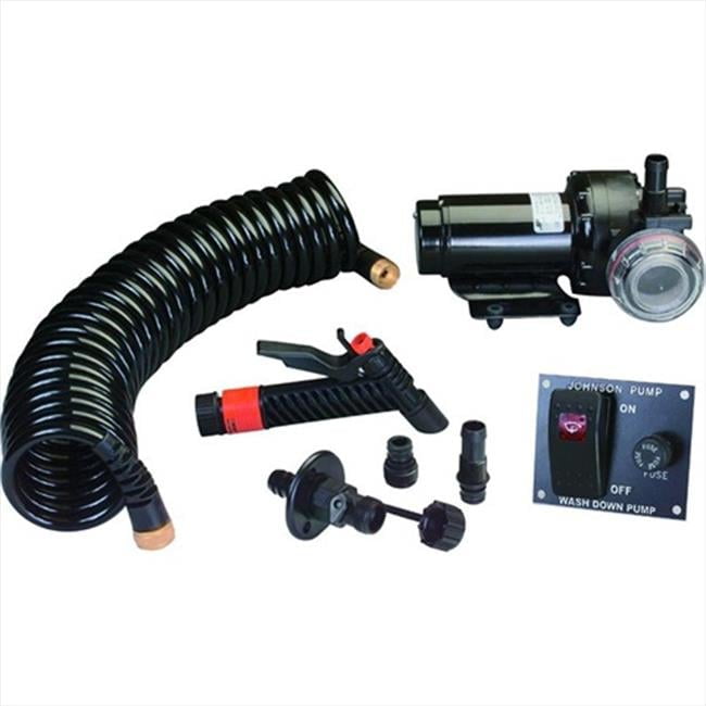 729321645348 Aqua Jet 5.2 Gph Wash-down Pump Kit With Hose 12V ...