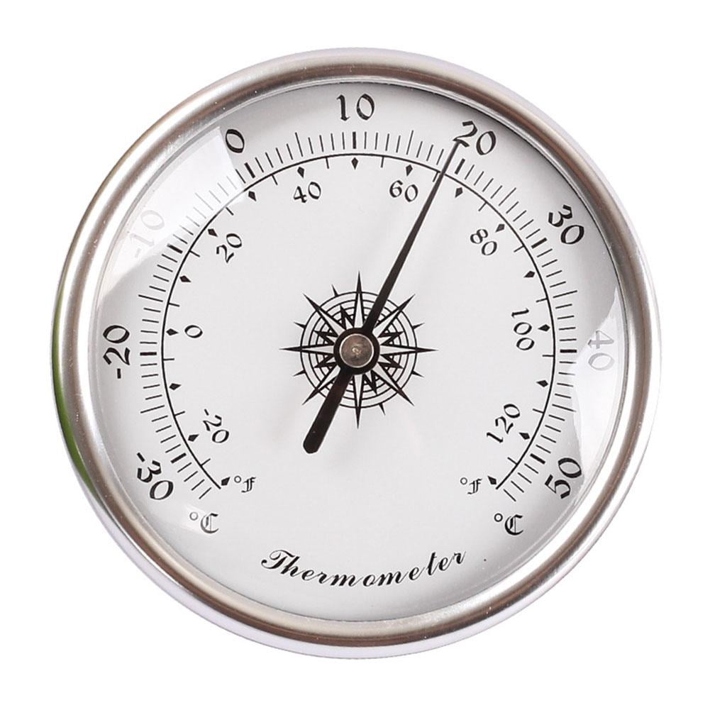72MM Meter Clock Hanging Barometer Thermometer Weather Mounted Wall K ...