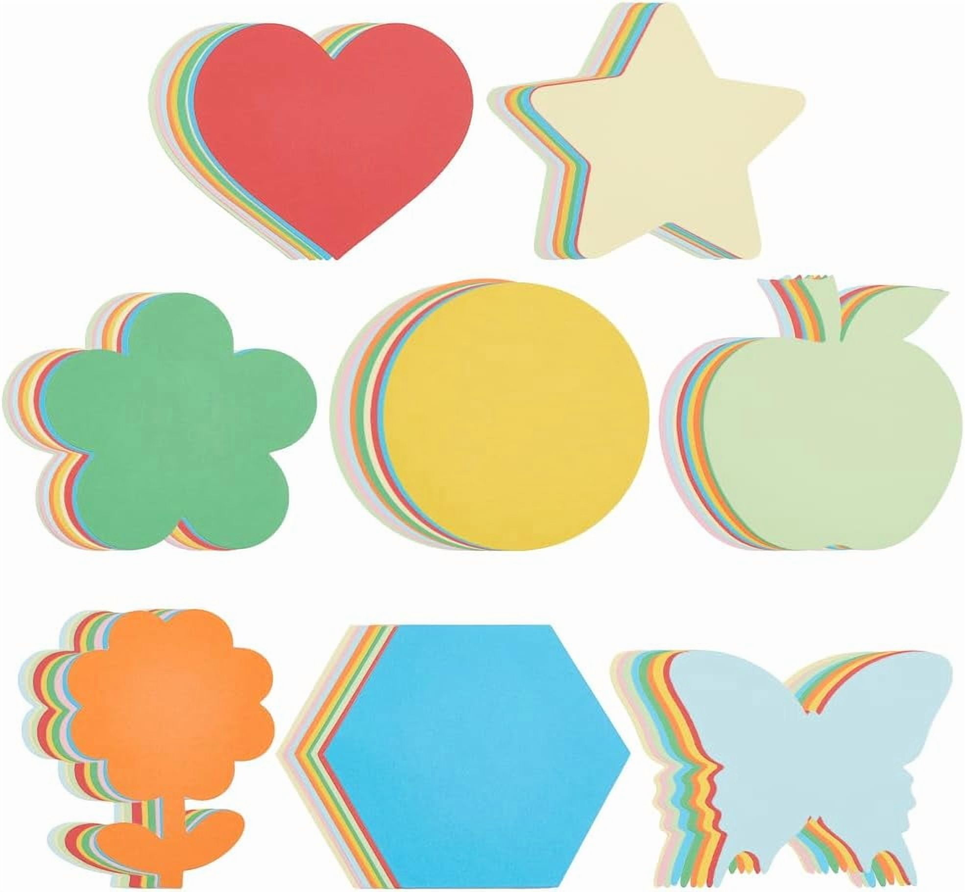 72Pcs 8 Styles Butterfly Craft Paper Cut Out Flower Paper Cutouts ...