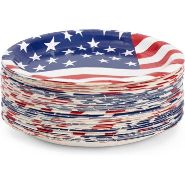 Walmart 48 Pack Cow Print Dessert Plates, 9 Inch, Brown Foil Print, for ...